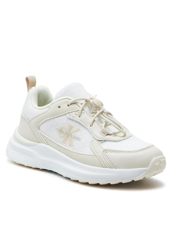 Calvin Klein Jeans Sneakersy V3X9-80898-1697 M Béžová | Modivo.cz