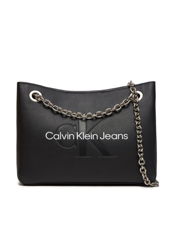 Calvin Klein Jeans Τσάντα Sculpted Shoulder Bag24 Mono K60k607831 Μαύρο