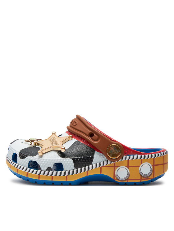 Crocs Pantoletten Toy Story Woody Classic Clog Kids 209461 Blau | Modivo.de