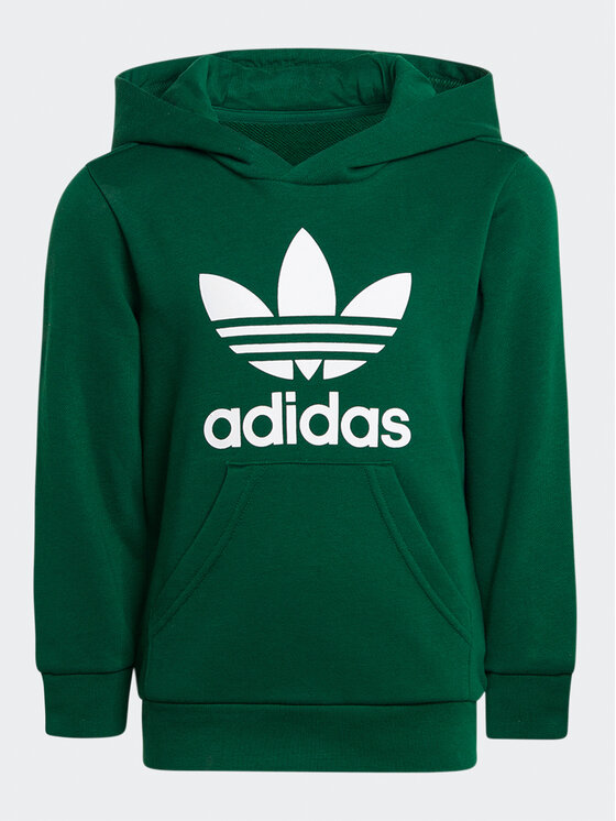 Adidas Tepláková Súprava Adicolor Hoodie Set Ic9169 Zelená Regular Fit