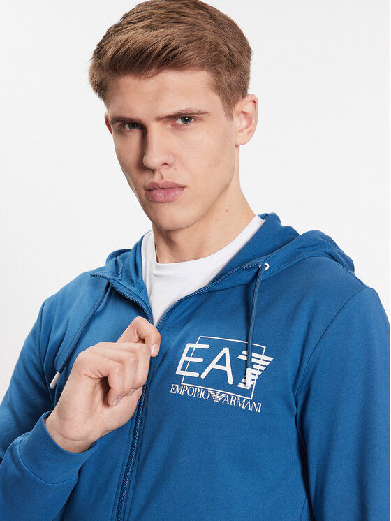 EA7 Emporio Armani Світшот 3RPM53 PJ05Z 1534 Голубий Regular Fit | Modivo.ua