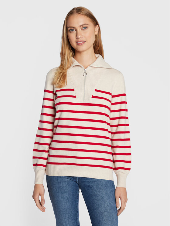 Olsen Sweater Henny 11003762 Bézs Regular Fit | Modivo.hu
