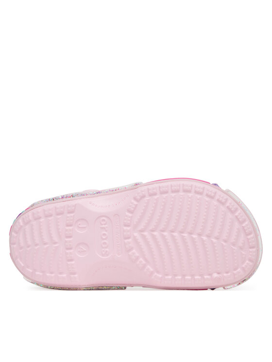 Crocs Şlapi Star Sparkle Shaker Clog 211609 Roz | Modivo.ro