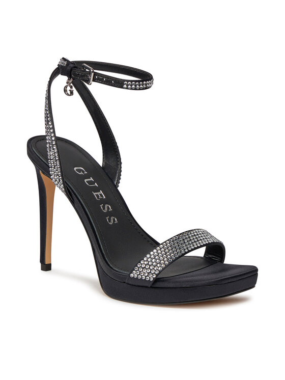 Guess Sandale Zach FLJZAC SAT03 Negru | Modivo.ro