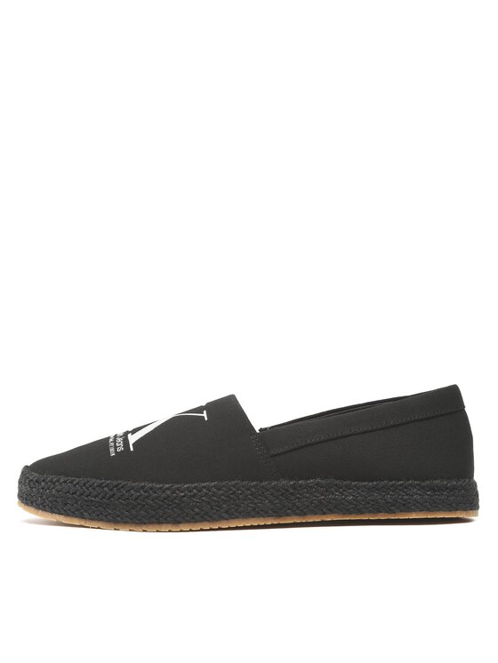 Calvin Klein Jeans Espadrilky Espadrille Ess Monogram YM0YM00654 Čierna ...