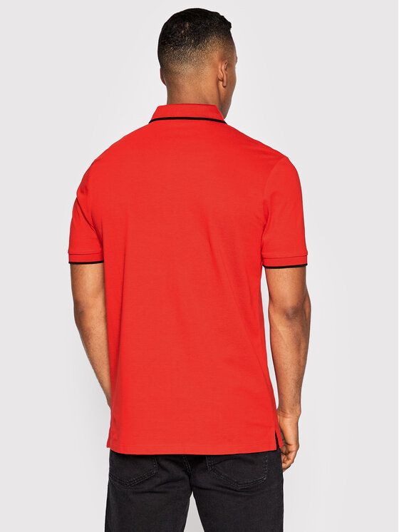 Hugo Polo Deresino 50467384 Crvena Slim Fit | Modivo.hr