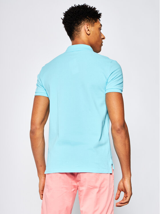 Polo Ralph Lauren Pólóing Core Replen 710782592 Kék Custom Slim Fit ...