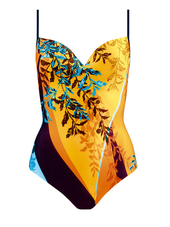 Feba Strój kąpielowy F28C Pomarańczowy | Modivo.pl