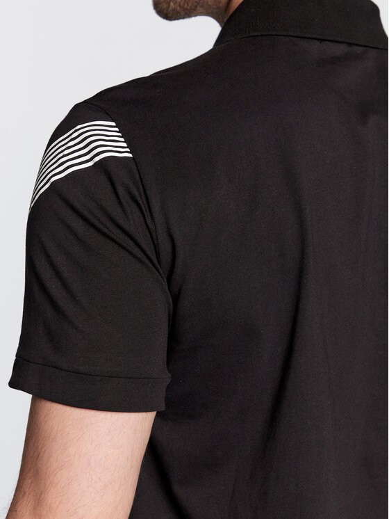 EA7 Emporio Armani Poloshirt 6LPF06 PJ3BZ 1200 Schwarz Regular Fit ...