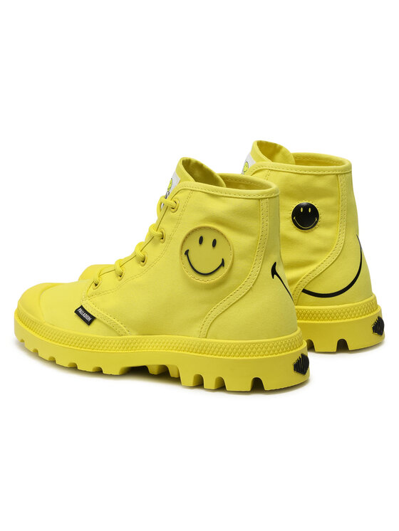 Palladium Туристически oбувки Pampa Hi Smiley Be Kind 77079-736-M Жълт ...