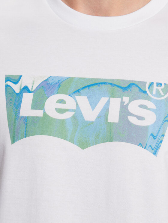 Levi's® T-särk Graphic Crewneck 22491-1412 Valge Regular Fit | Modivo.ee