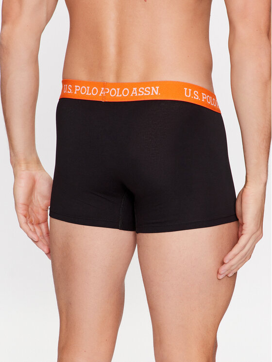 U.S. Polo Assn. Komplektas: 3 poros trumpikių 80253 Juoda | Modivo.lt