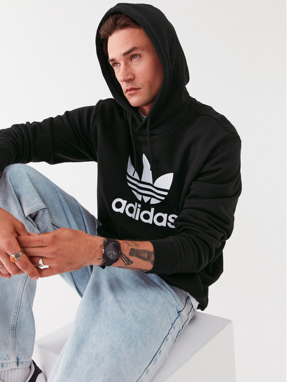 adidas Світшот adicolor Classics Trefoil IA4883 Чорний Regular Fit ...
