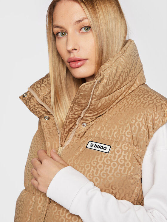 Hugo Елек Fandira-1 50474342 Бежов Regular Fit | Modivo.bg