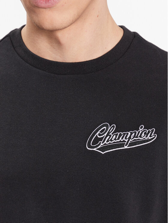 Champion Bluza 218524 Czarny Regular Fit | Modivo.pl