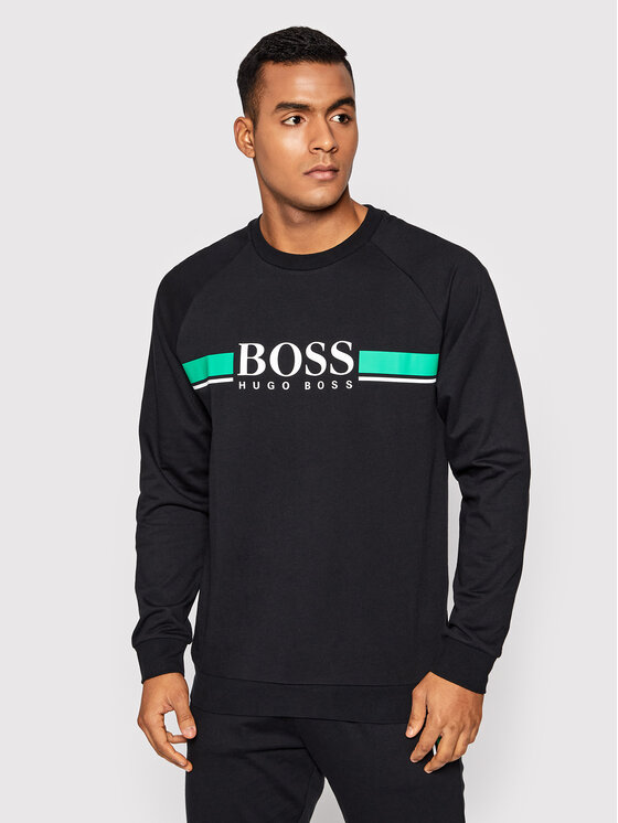 Boss Bluza Authentic 50460286 Czarny Regular Fit | Modivo.pl