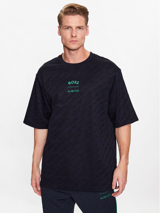 Boss Póló 50488786 Sötétkék Relaxed Fit | Modivo.hu
