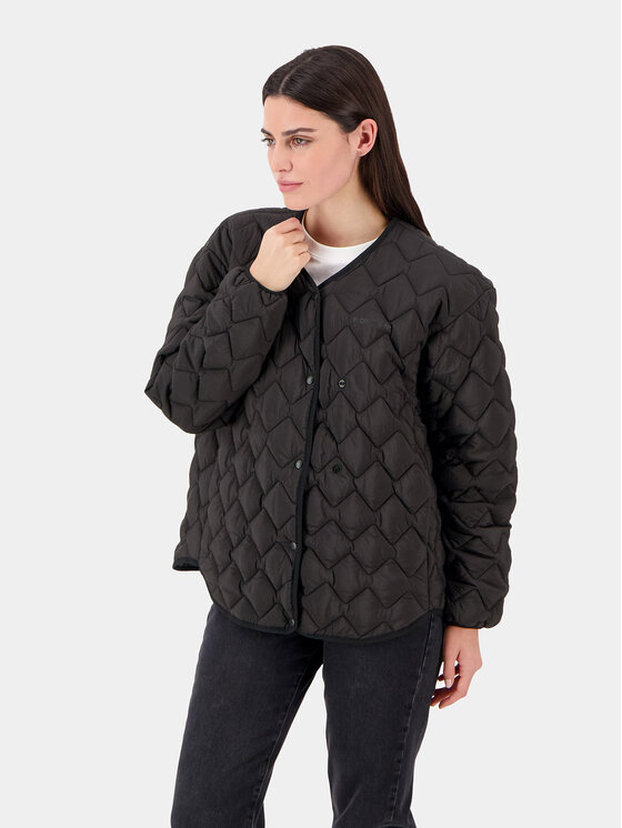Didriksons Pārejas jaka Malla 504725 Melns Straight Fit | Modivo.lv