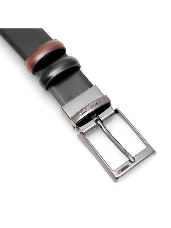 Gino Rossi Pasek Męski 3M2-003-SS24 Czarny | Modivo.pl