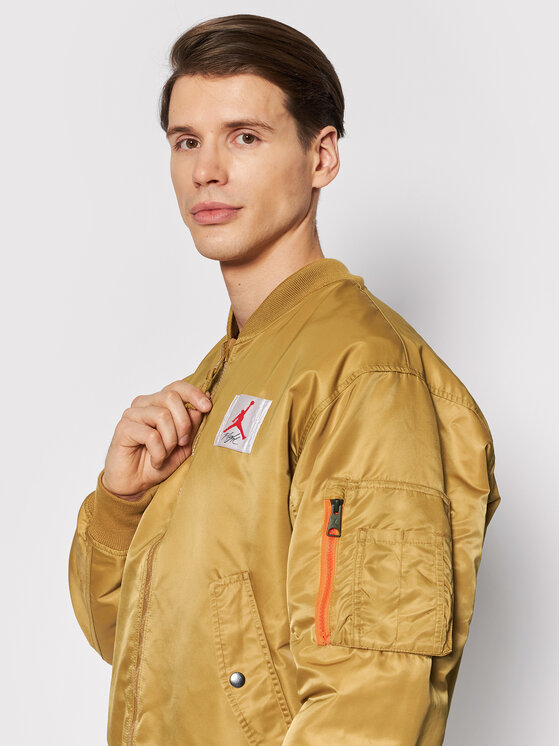 Nike Bomber striukė Jordan Flight CV2242 Oranžinė Loose Fit | Modivo.lt