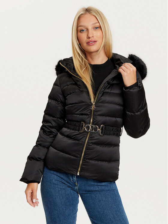 Marciano Guess Geacă din puf 4BGL14 7187A Negru Regular Fit | Modivo.ro