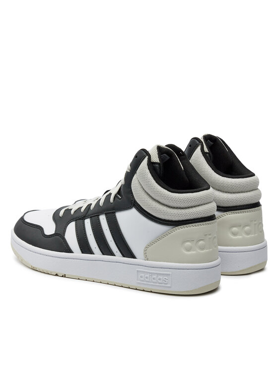 adidas Sneakersy Hoops 3.0 Mid IH0157 Szary | Modivo.pl