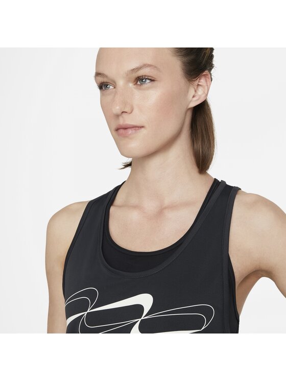 Nike Top Dri-FIT Retro Biały Regular Fit | Modivo.pl