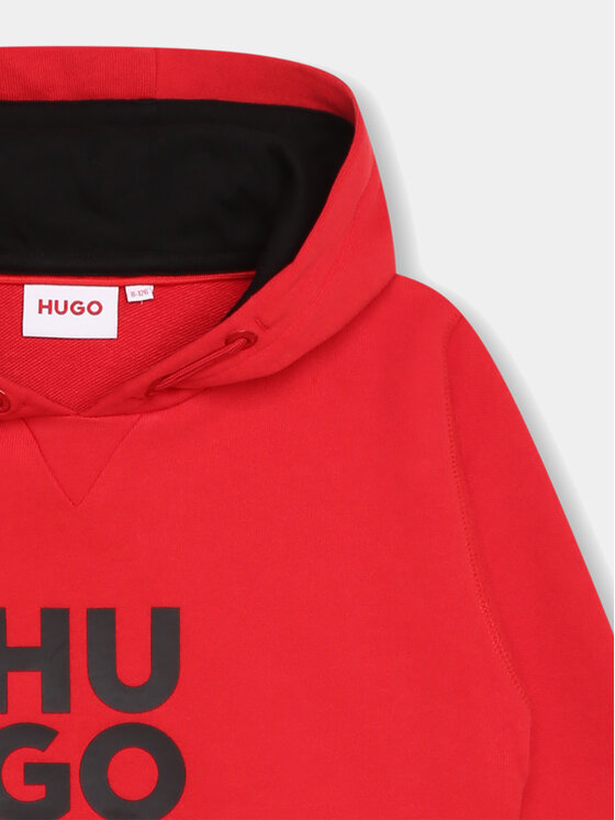 Hugo Bluza G00022 S Czerwony Regular Fit | Modivo.pl