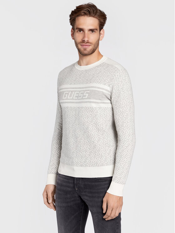 Guess Maglione Palmer M2BR00 Z2PN0 Grigio Regular Fit | Modivo.it