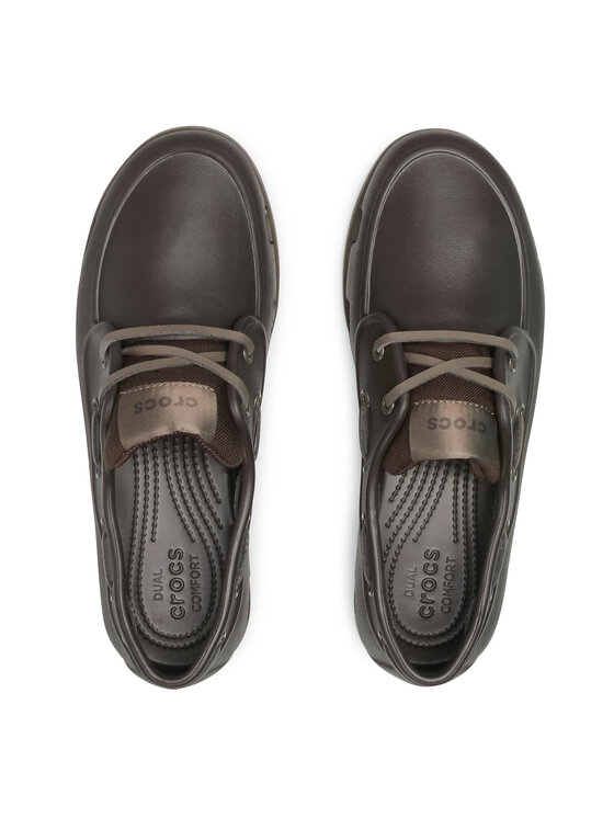 Crocs Półbuty Classic Boat Shoe M 206338 Brązowy | Modivo.pl
