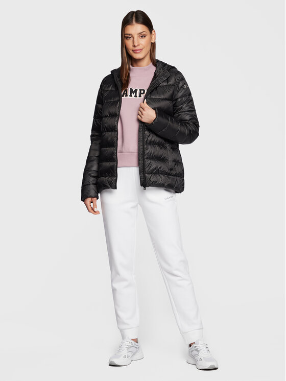 Champion Geacă din puf 115750 Negru Regular Fit | Modivo.ro