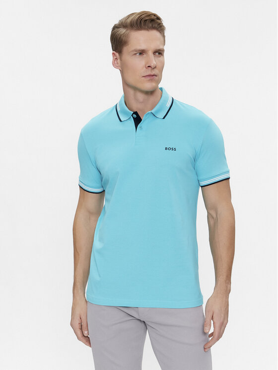 Boss Polo Paul 50506193 Zils Slim Fit | Modivo.lv