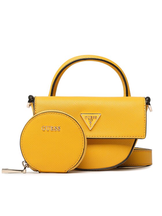 Guess Torebka Eco Alexie (EVG) Mini Bags HWEVG8 73778 Żółty | Modivo.pl