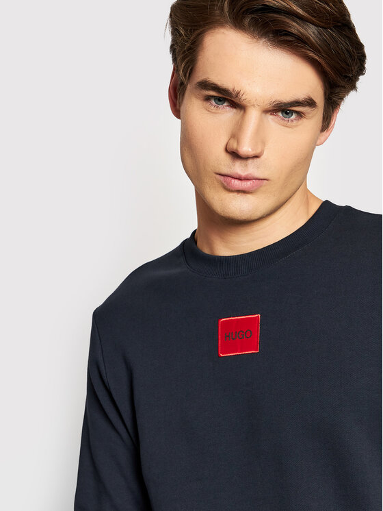 Hugo Bluza Diragol212 50447964 Granatowy Regular Fit | Modivo.pl