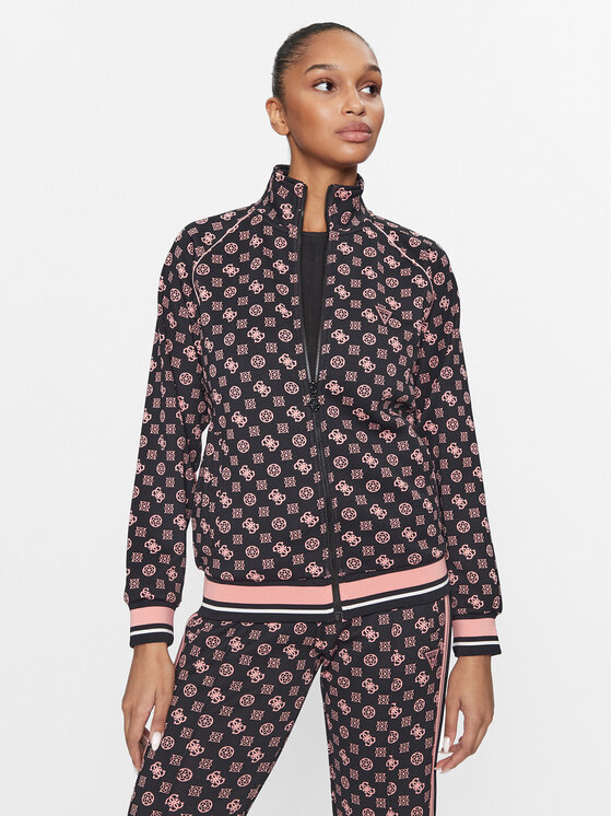 Guess Mikina V3BQ05 KB212 Černá Regular Fit | Modivo.cz