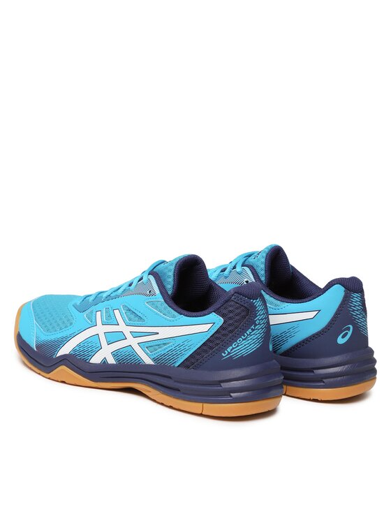 Asics Buty halowe Upcourt 5 1071A086 Niebieski | Modivo.pl