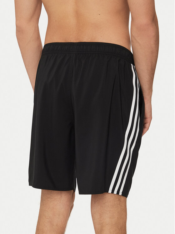 adidas Szorty kąpielowe 3-Stripes CLX HT4358 Czarny Regular Fit | Modivo.pl