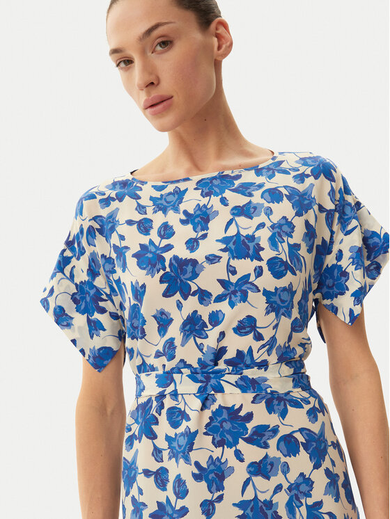 Weekend Max Mara Sukienka letnia Cannes 2515221092 Niebieski Regular ...