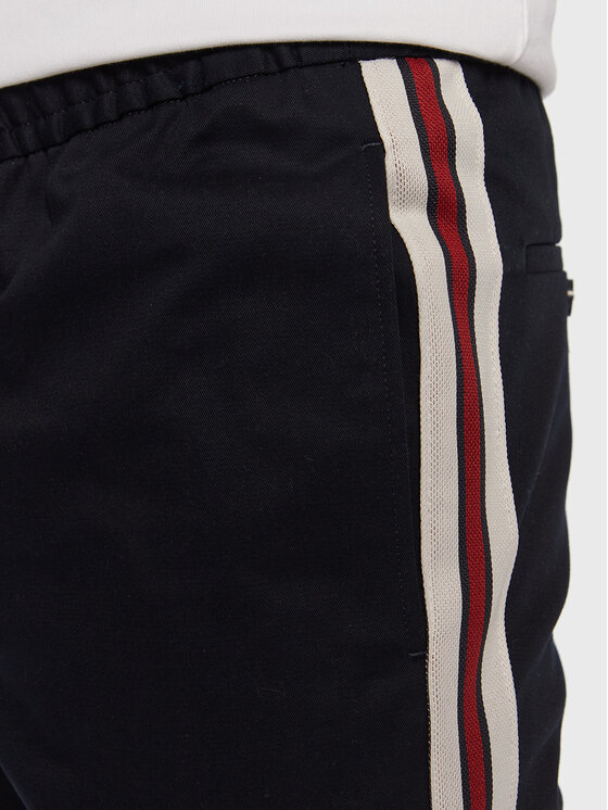 Tommy hilfiger side tape track pants store