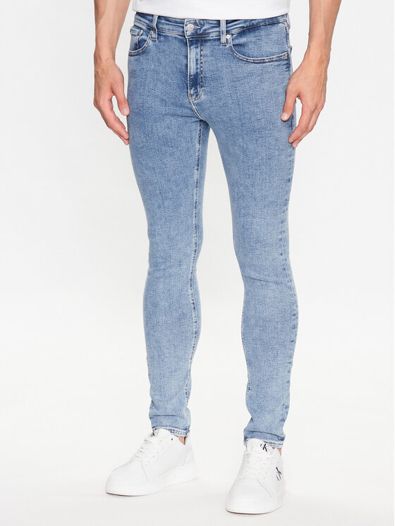 Calvin Klein Jeans Jeans J30J323352 Blau Super Skinny Fit | Modivo.de