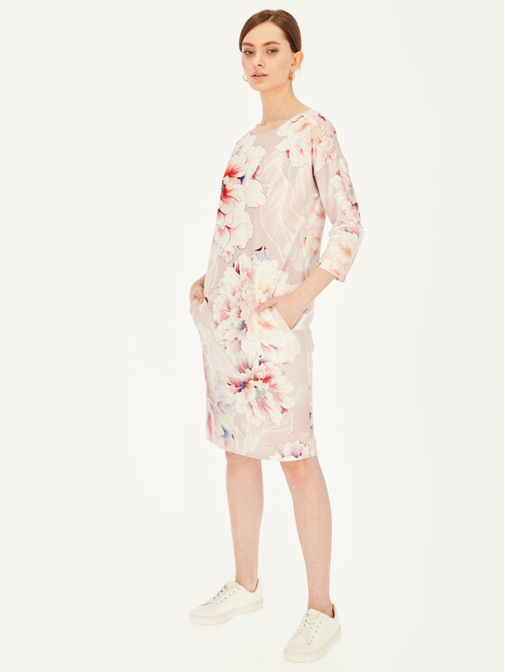 L’AF Sukienka letnia Dragon Różowy Regular Fit | Modivo.pl