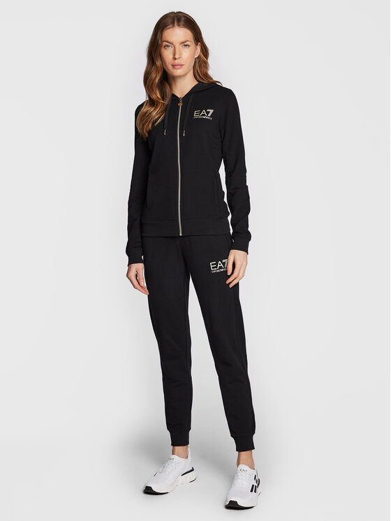 EA7 Emporio Armani Treniņtērps 6LTV61 TJCQZ 1200 Melns Regular Fit | Modivo.lv