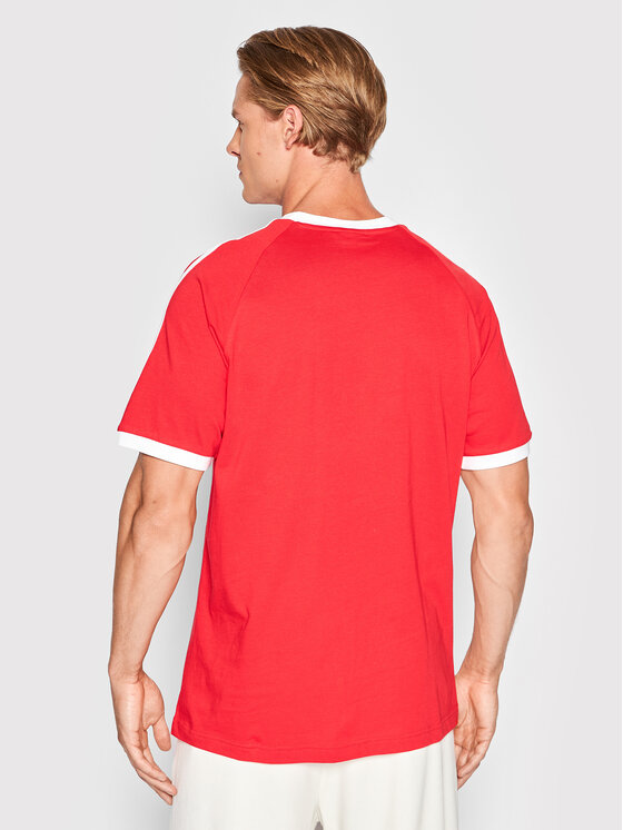 adidas T-shirt adicolor Classic 3-Stripes HE9547 Crvena Slim Fit ...