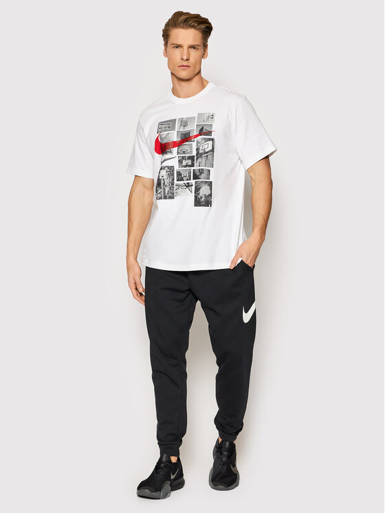 Nike Spodnie dresowe Dri-Fit CU6775 Czarny Standard Fit | Modivo.pl