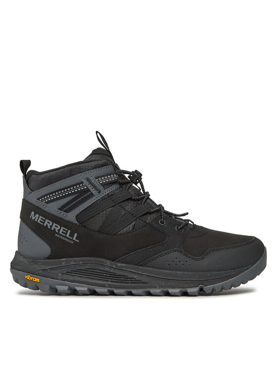 Merrell Trekkingschuhe Nova Sneaker Boot Bungee Mid Wp J067109 Schwarz ...