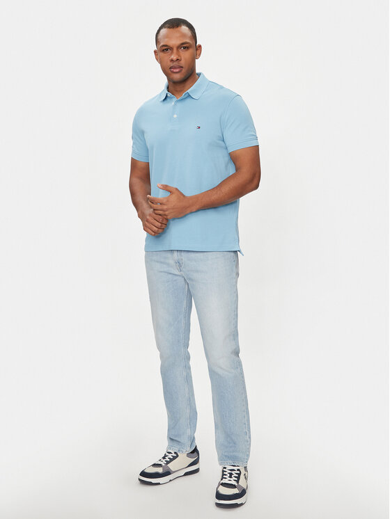 Tommy Hilfiger Tricou Polo 1985 Mw0mw17771 Albastru Slim Fit Modivo Ro