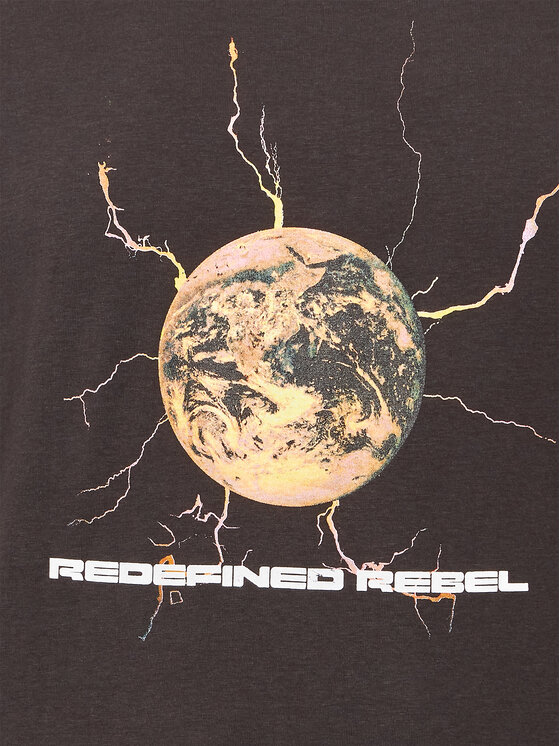 Redefined Rebel T-Shirt Harlan 221104 Grau Regular Fit | Modivo.at