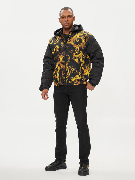 Versace Jeans Couture Geacă din puf 76GAU416 Negru Regular Fit | Modivo.ro
