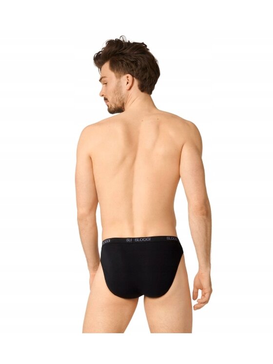 Sloggi Slipy Sloggi men Basic Mini Czarny | Modivo.pl
