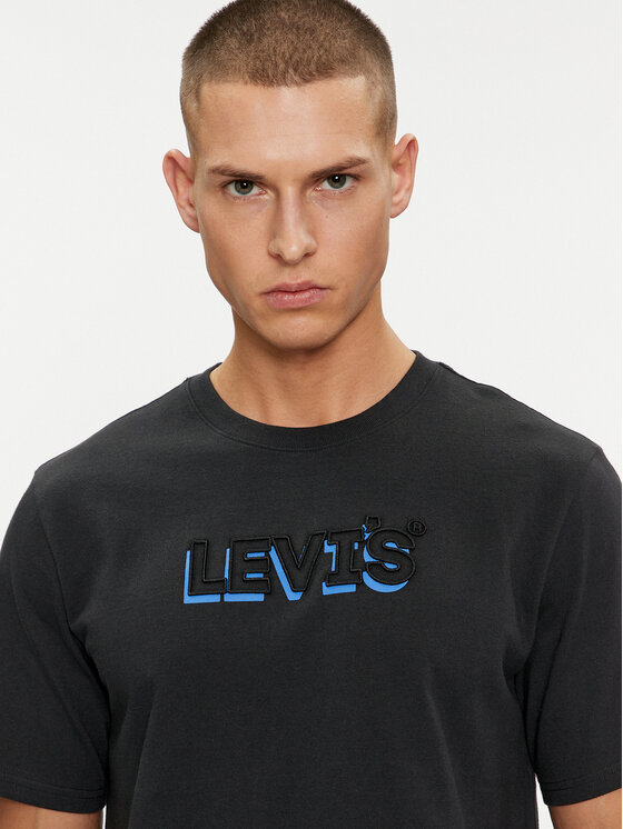 Levi's® T-shirt Graphic 16143-1247 Crna Relaxed Fit | Modivo.hr